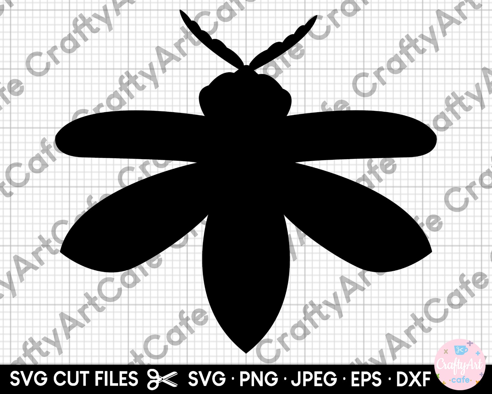 Firefly Silhouette Svg Png - Etsy