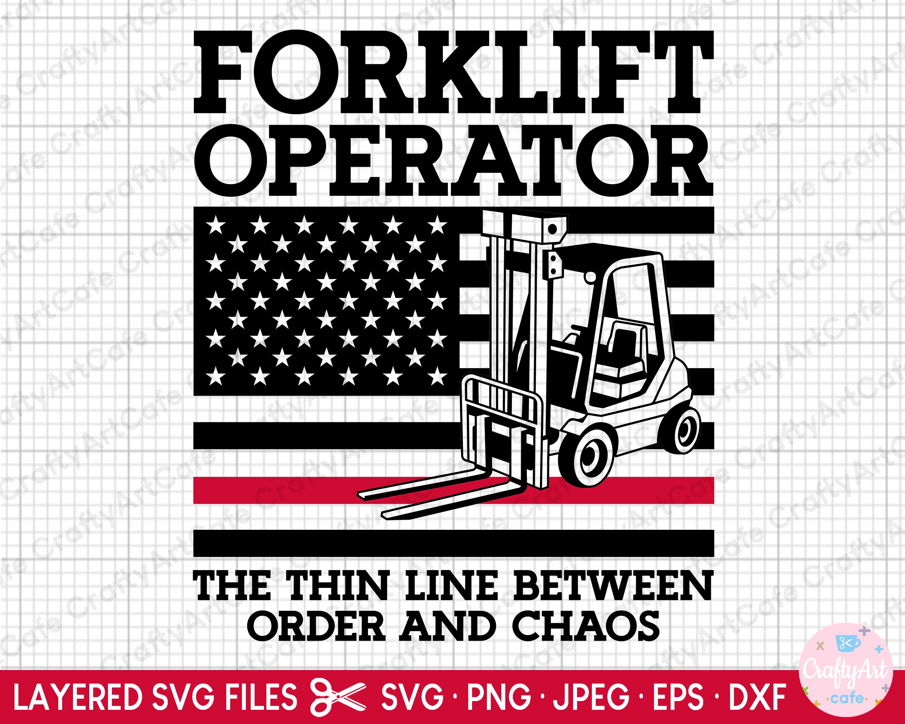 Forklift Svg Png Forklift Driver Svg Png Forklift Operator Svg Png Gift ...
