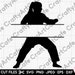 Karate Girl Svg for Cricut Karate Girl Png Karate Svg Karate Png Eps ...