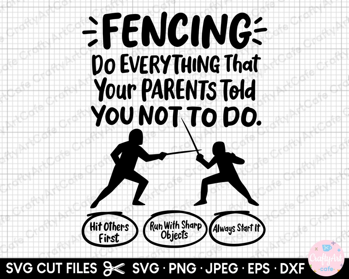 Fencing Svg Fencing Png Fencer Svg Fencer Png - Etsy