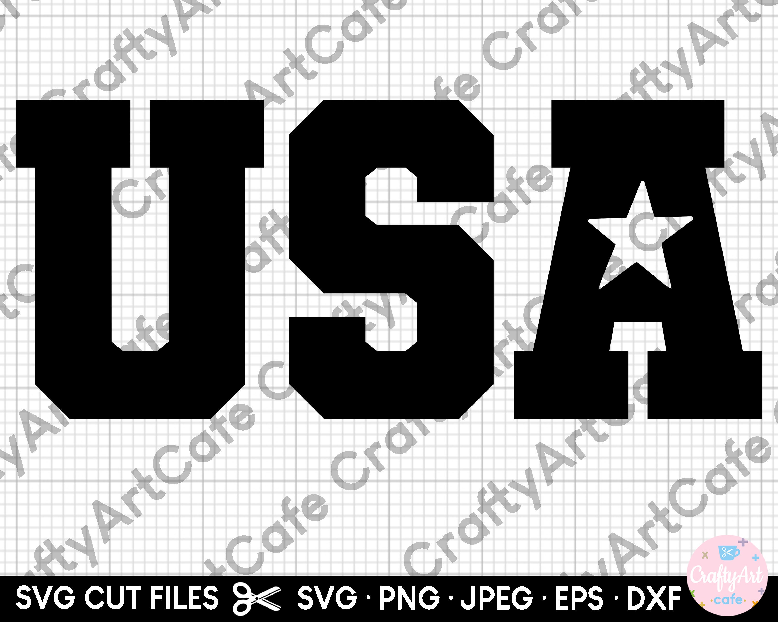 Usa Svg, Usa Png - Etsy