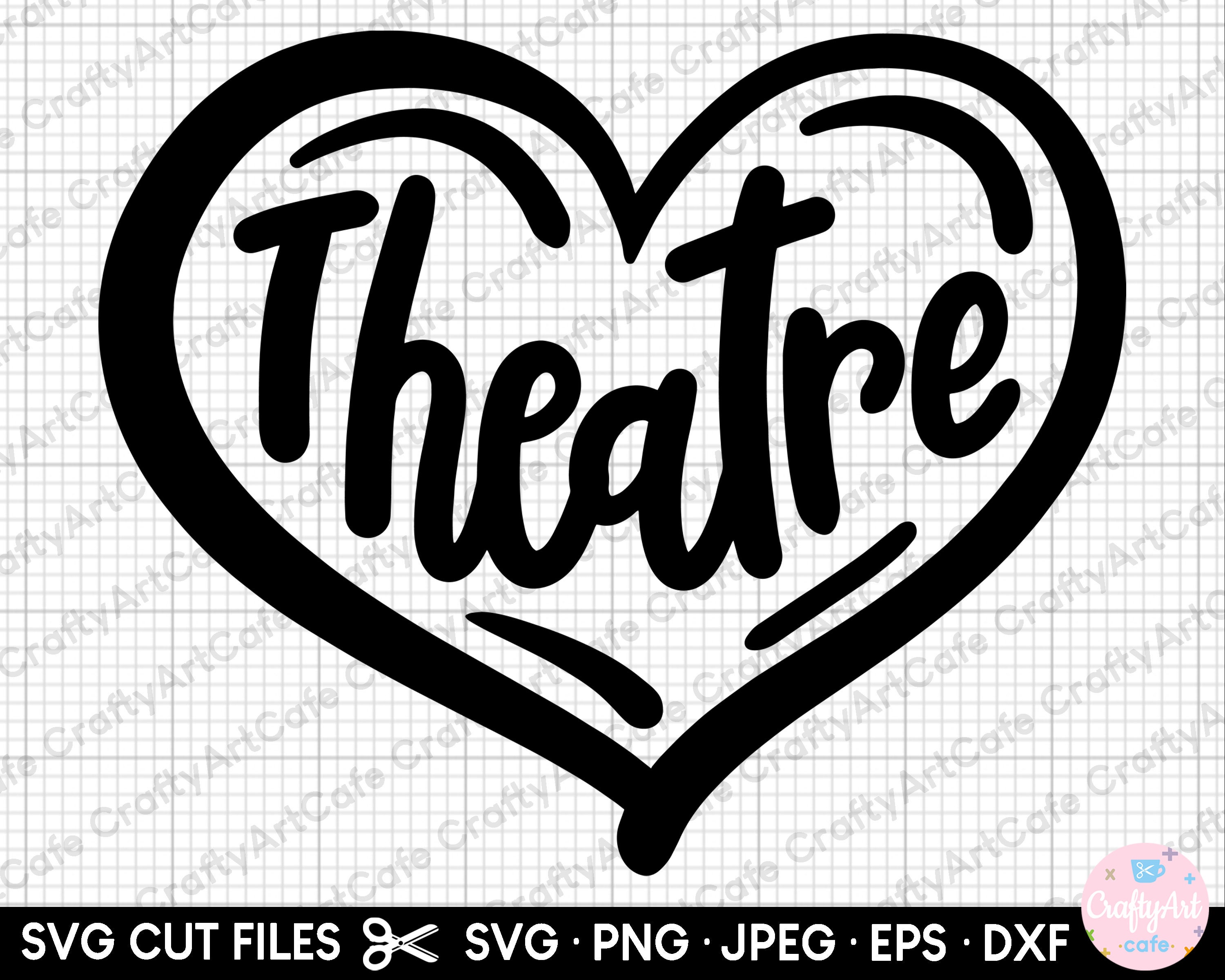 Theater Svg Theater Png Actor Svg Actress Svg Cricut Commercial Use ...