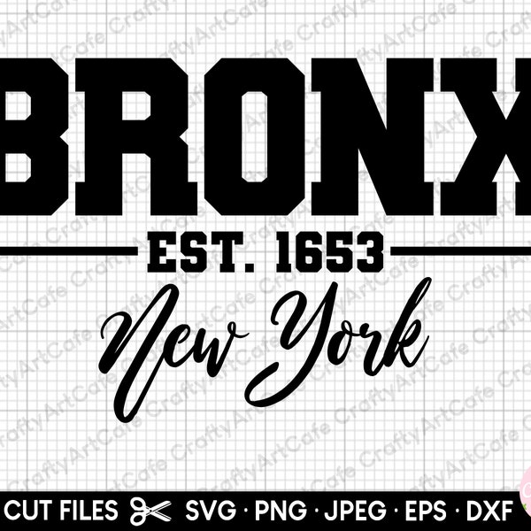 Bronx Svg - Etsy