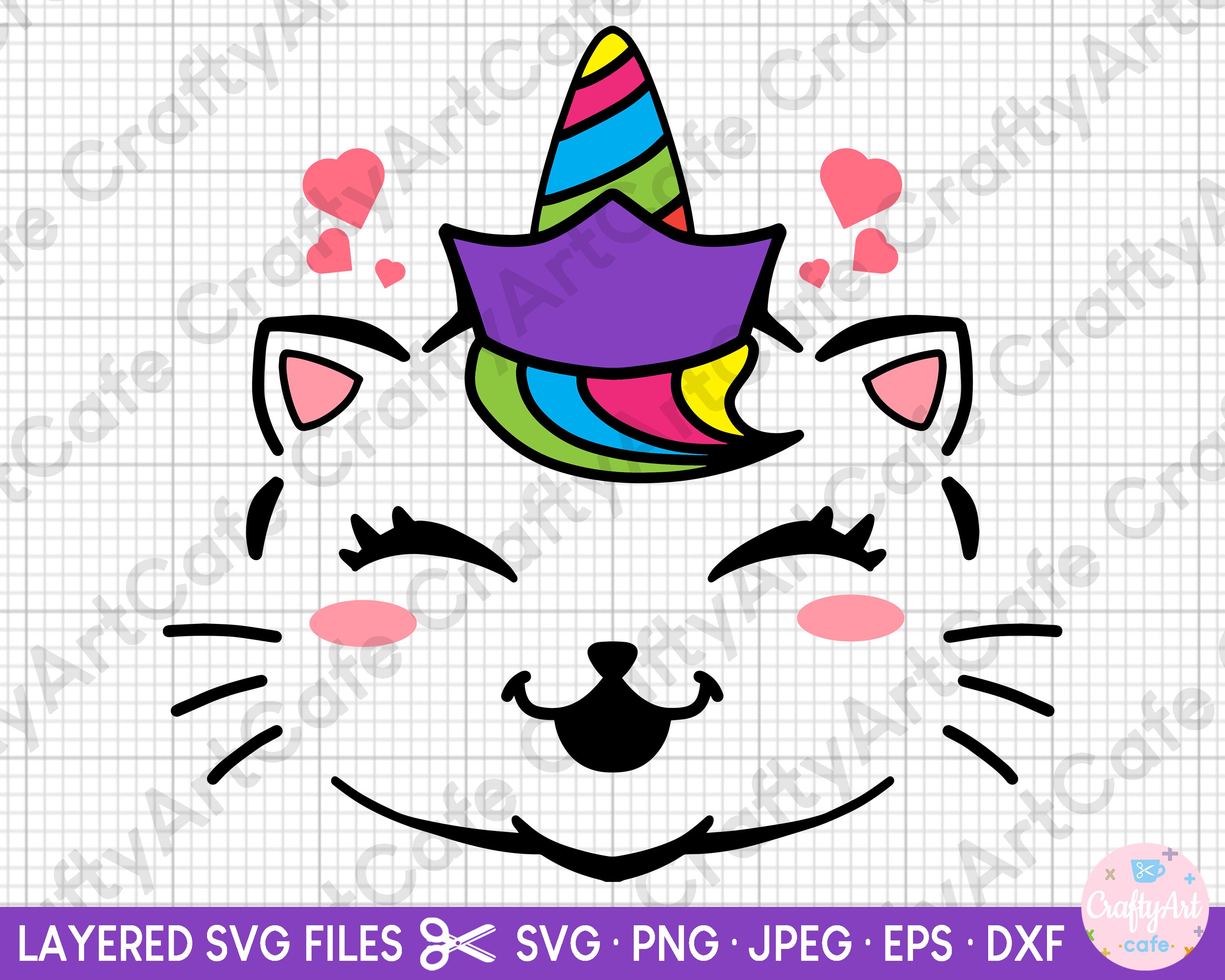 Caticorn Svg - Etsy
