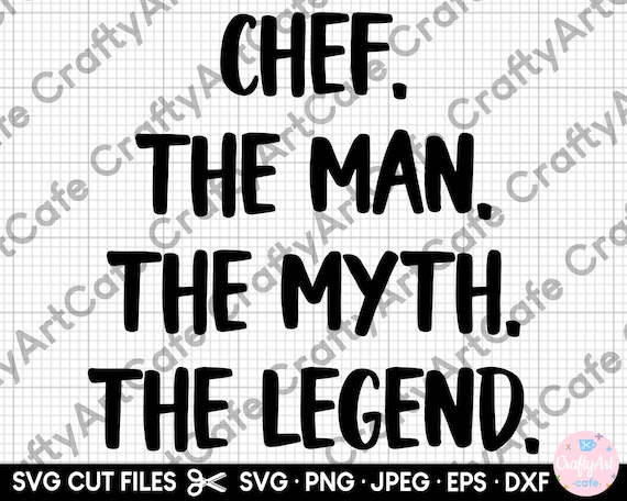 Cooking Svg Cook Svg Chef Svg Chef Png Chef Svg Cut File | Etsy