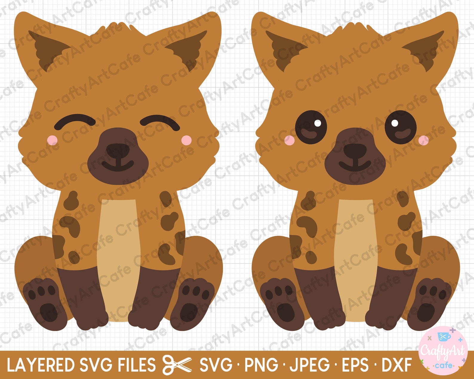 Hyena Png Hyena Svg Hyena Clipart Hyena Vector Hyena Svg Cut File ...