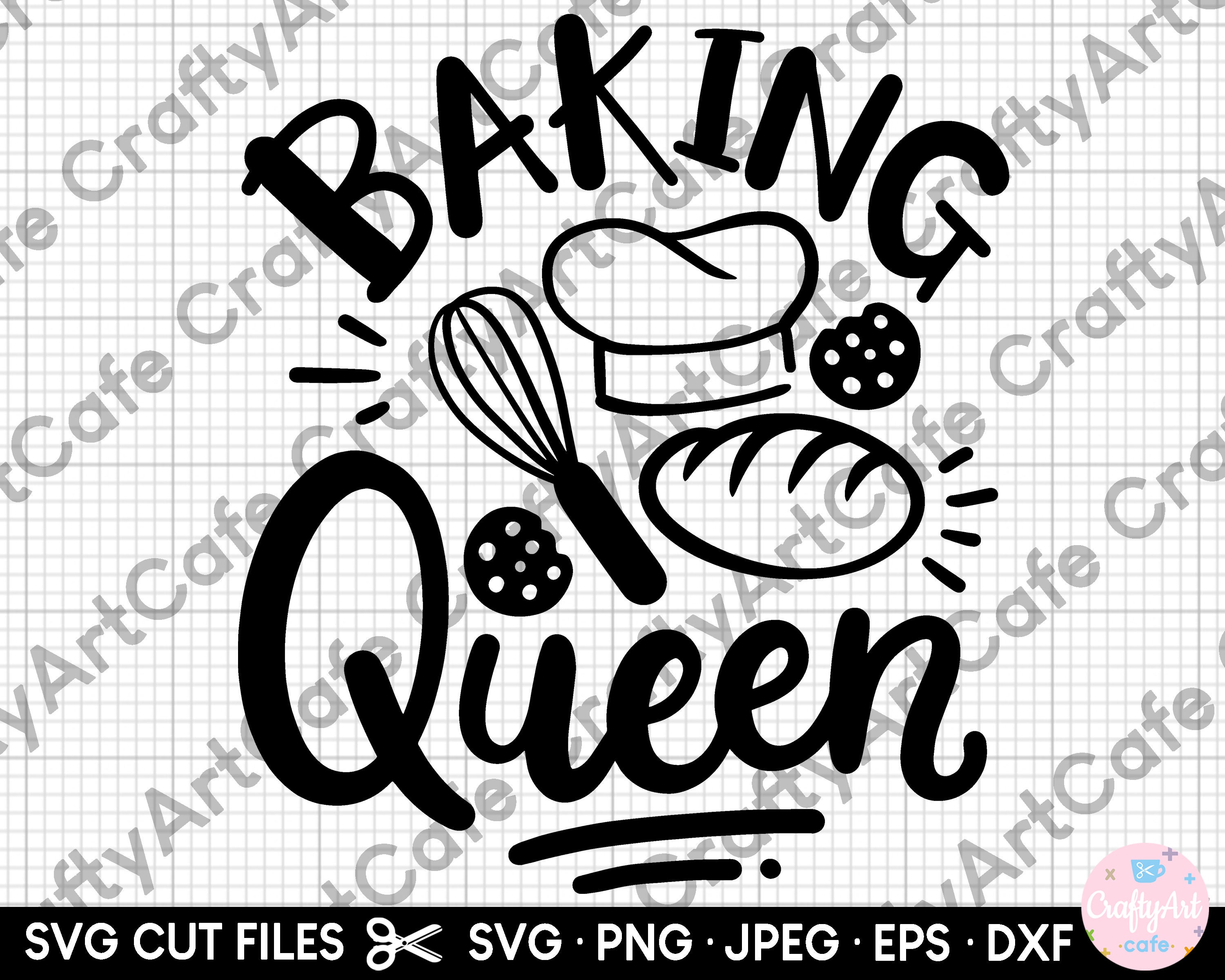Baking Svg for Cricut Baking Png Baker Svg Baking Queen Eps - Etsy