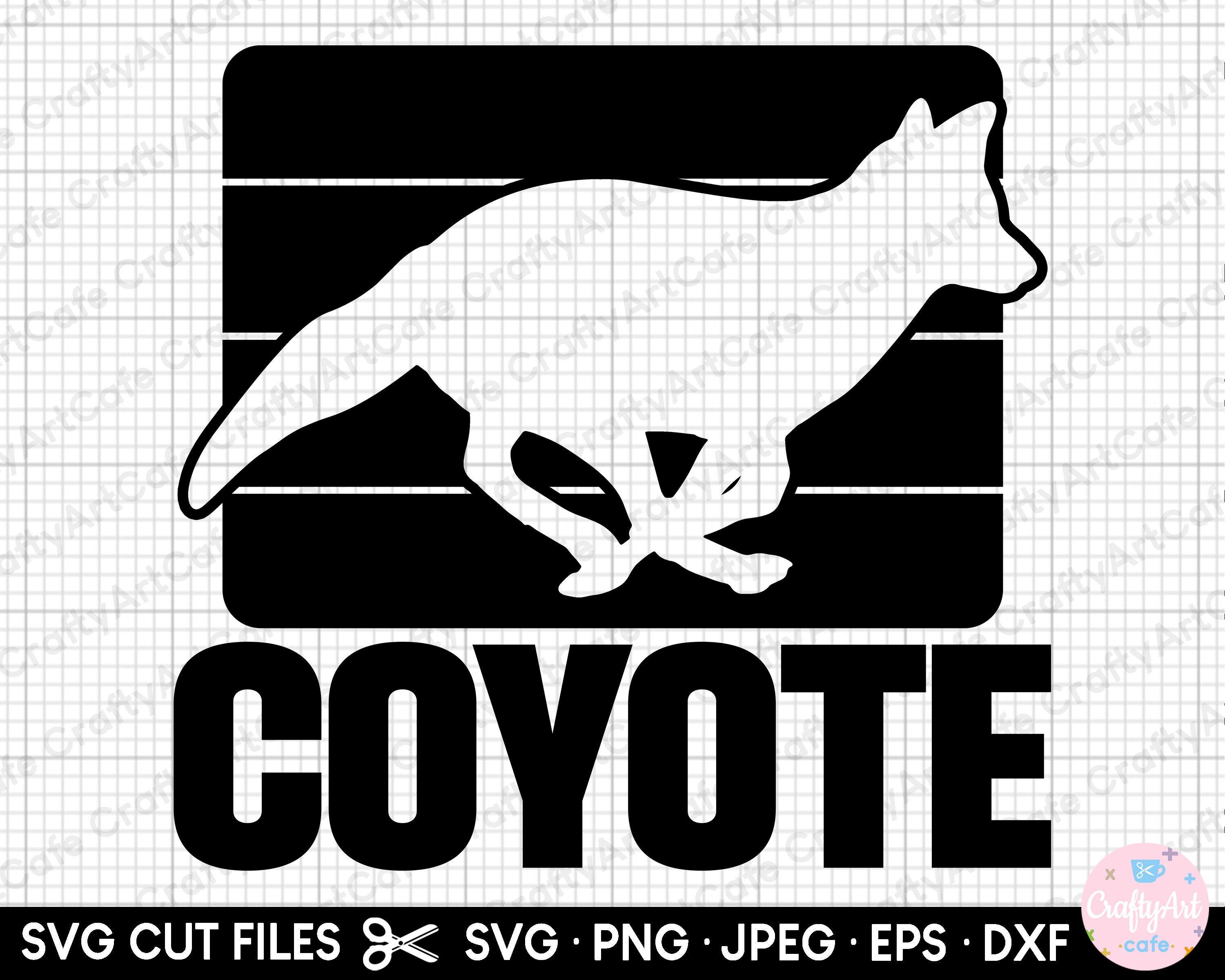 Coyote Svg Cricut Shirt Coyote Png - Etsy
