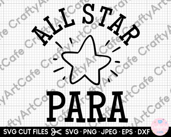 Para Svg Paraprofessional Svg Png Eps Dxf Cricut | Etsy