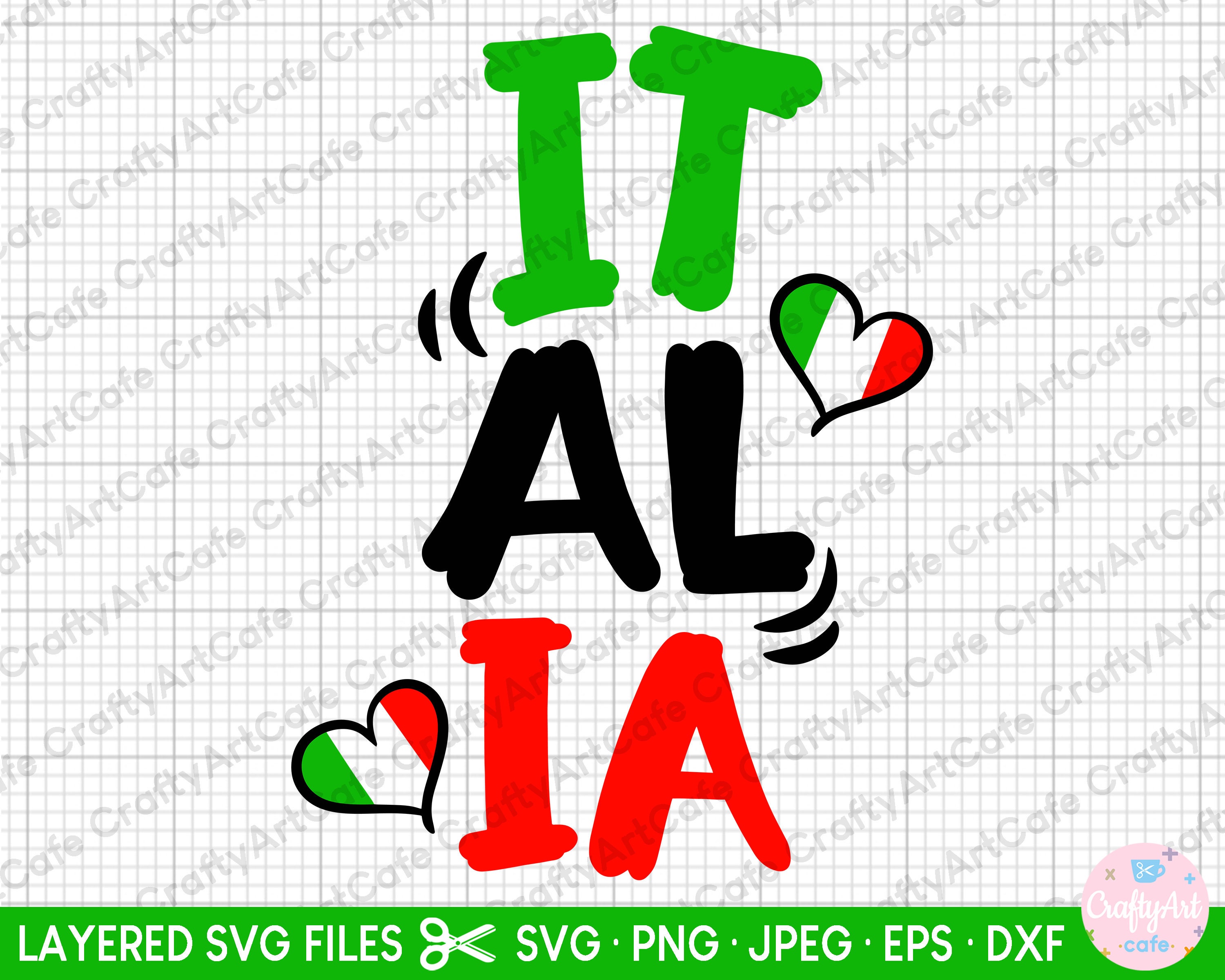 Italia svg italia svg italiano svg - Etsy México
