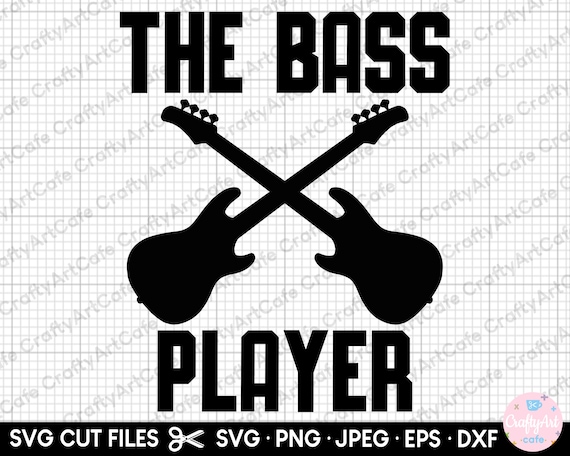 Bass Guitarist Svg Png Bass Player Svg Png Bassist Svg Png - Etsy