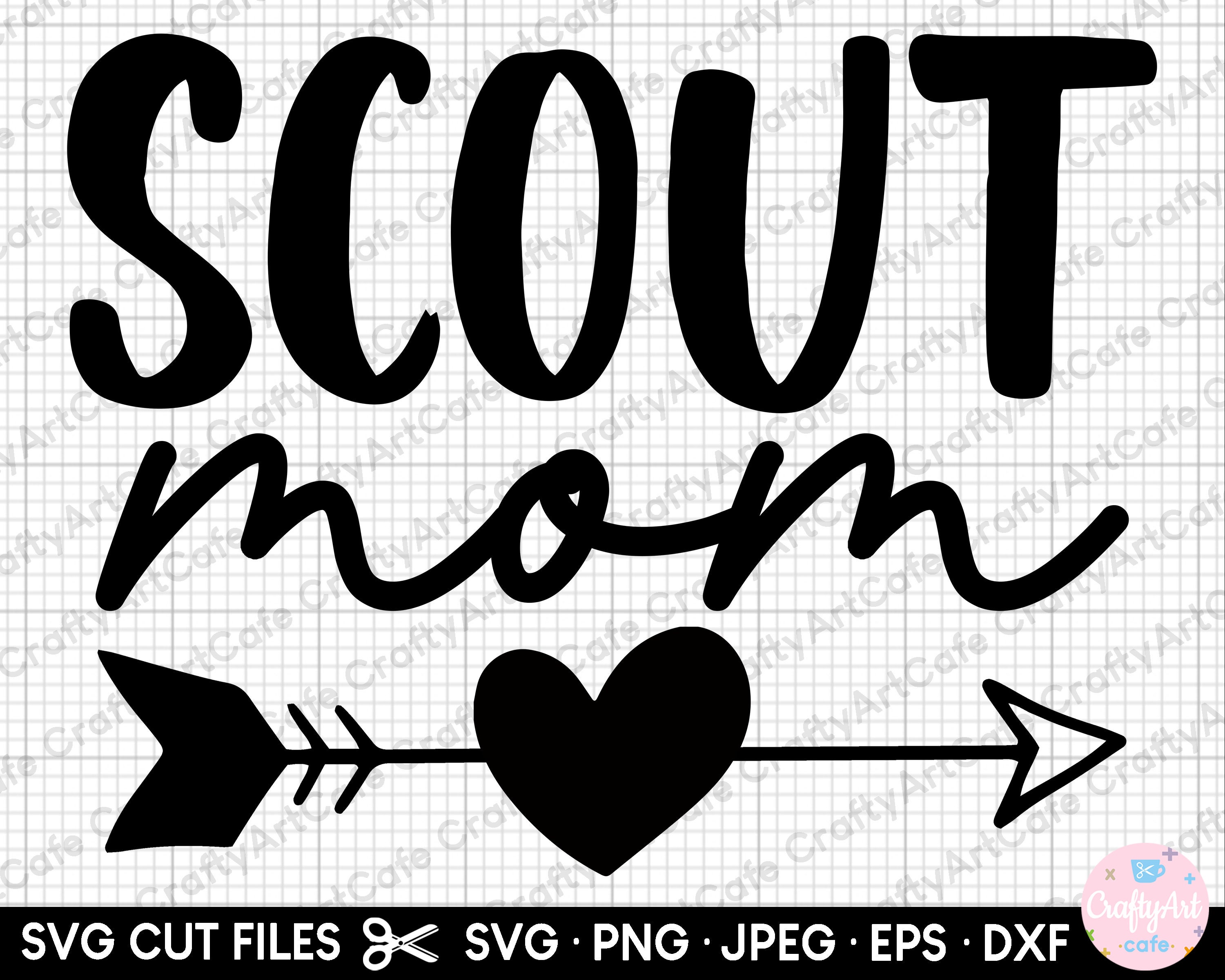 Scout Svg Scout Png Cricut Commercial Use Scout Mom - Etsy Ireland