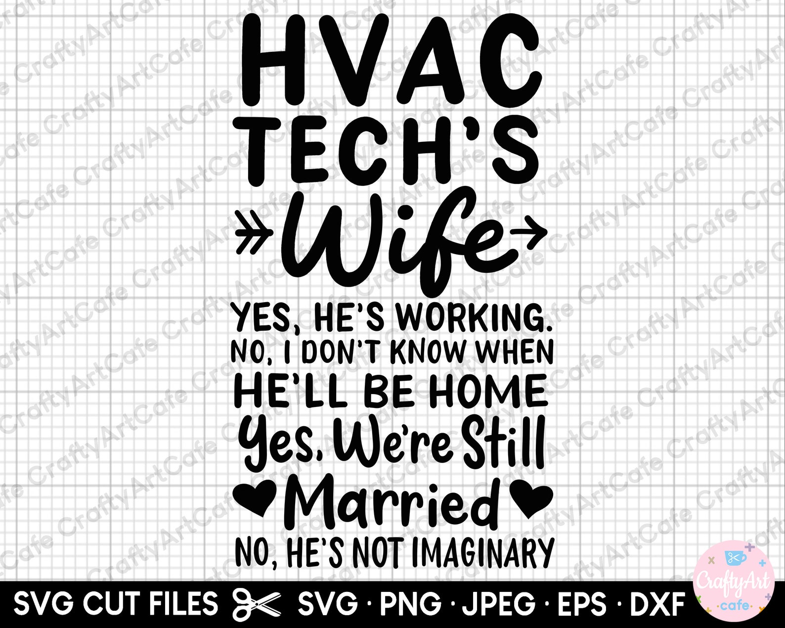 Hvac Tech Wife Svg Png Hvac Technician Svg Png - Etsy