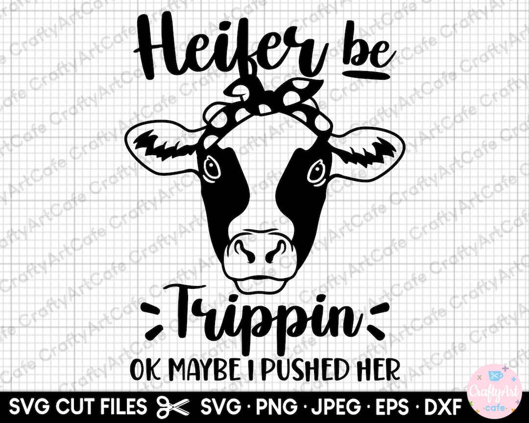 Heifer Svg Cricut Heifer Png Cow Svg Cow Png - Etsy