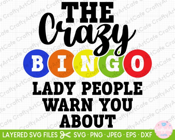 Bingo Svg - Etsy