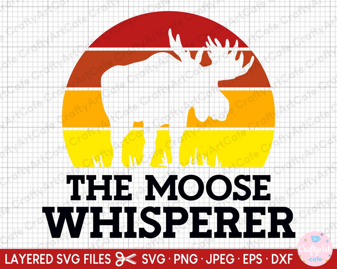 Moose Svg, Moose Png, Moose Svg File Cricut, Free Commercial Use Moose ...