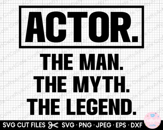 Actor Svg Actor Png Actress Svg Actress Png Theater Svg - Etsy