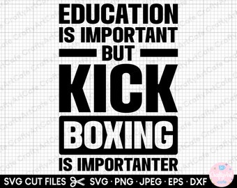 Kickboxing Svg Free - Etsy