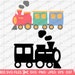Train Svg Bundle Cute Train Svg Png Clipart Vector Cricut Train Toy - Etsy