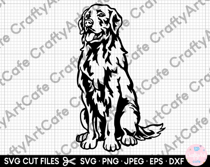 Golden Retriever Svg, Golden Retriever, Dog Svg, Dog Mom Svg, Dog Dad ...