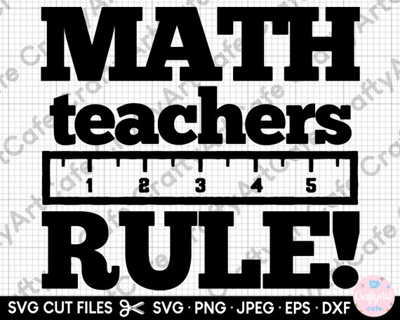 Math Svg Math Teacher Svg Math Student Svg for Shirts for - Etsy