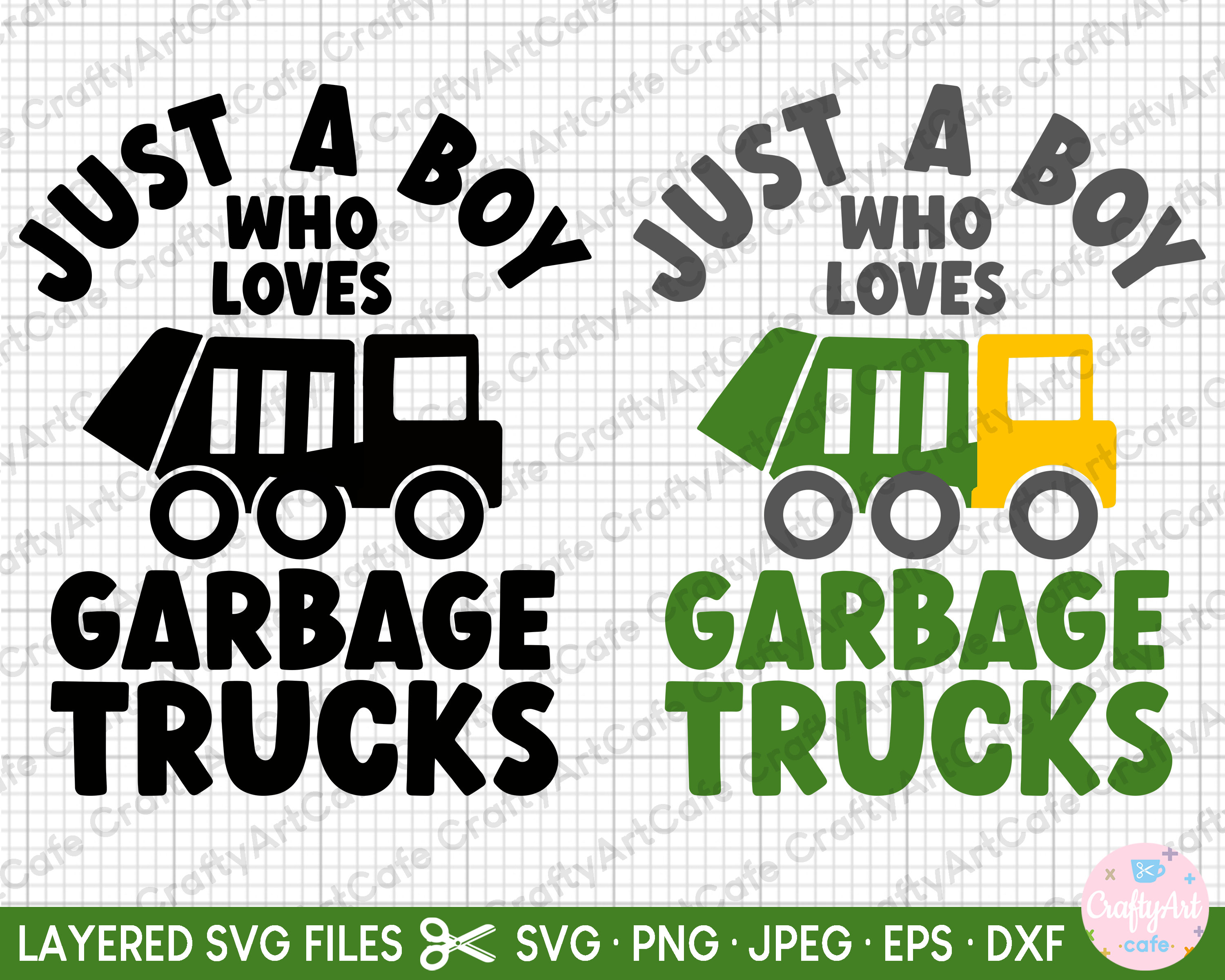 Garbage Truck Svg Garbage Truck Png Garbage Truck Lover Gift Garbage ...