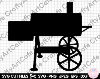 Smoker Grill Vector - Etsy