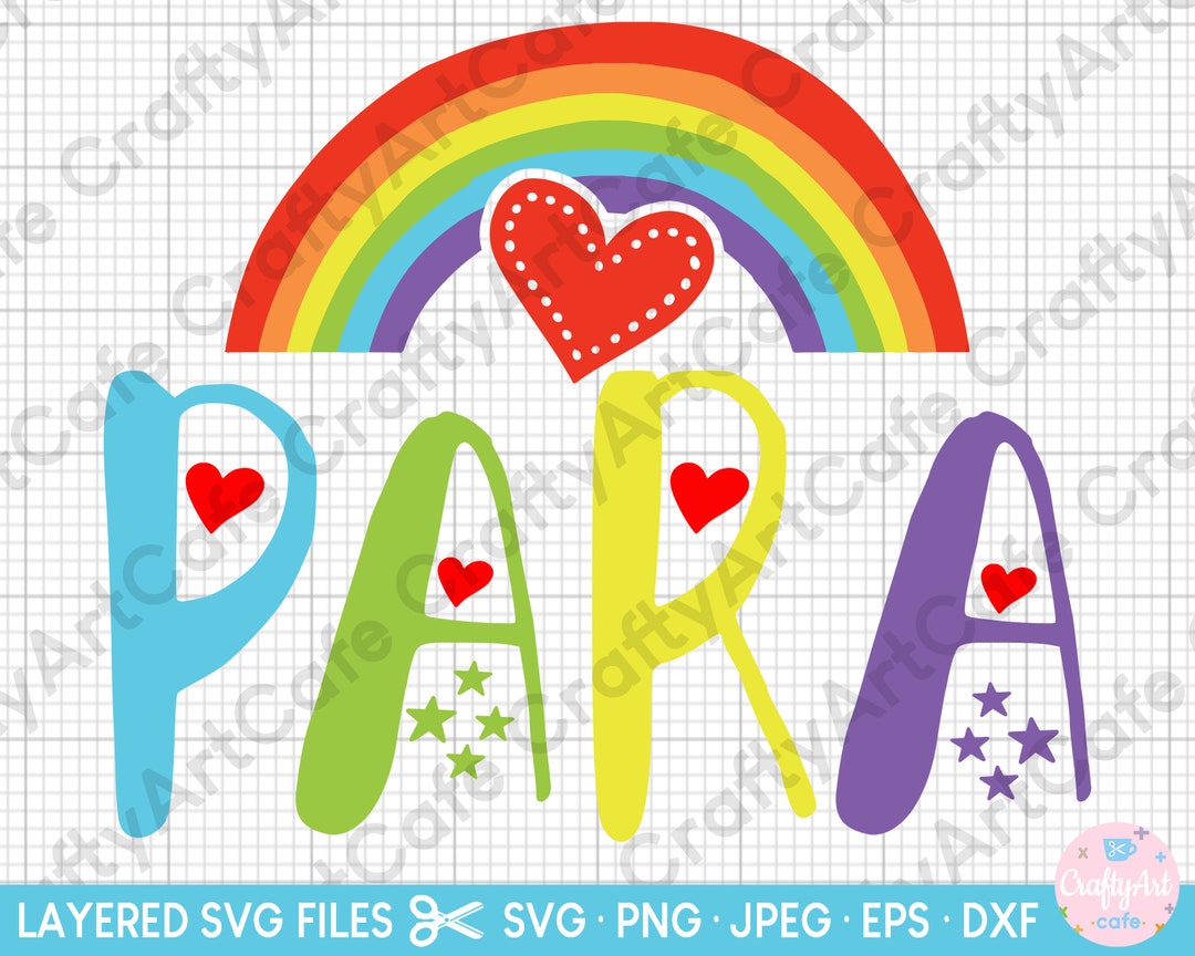 Para Svg Para Teacher Svg Para Svg for Cricut Para Cut File ...