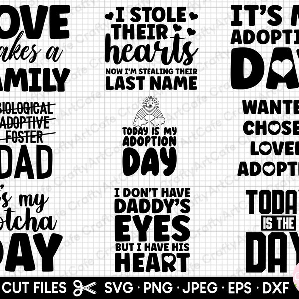 Adoption Day Svg - Etsy