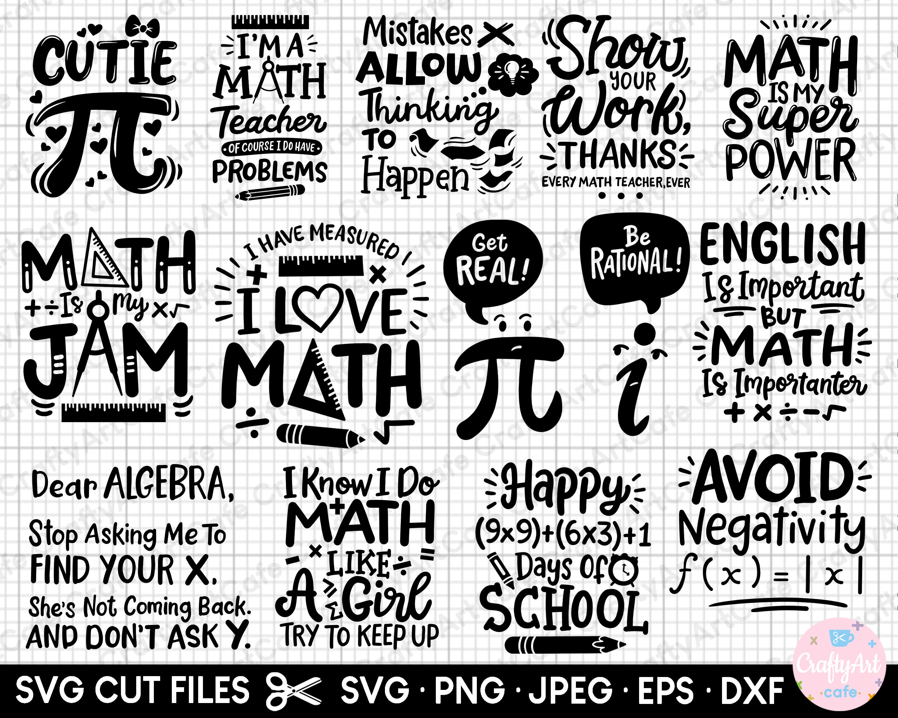 Math Teacher Svg Bundle Math Teacher Png Bundle Math Svg - Etsy Australia