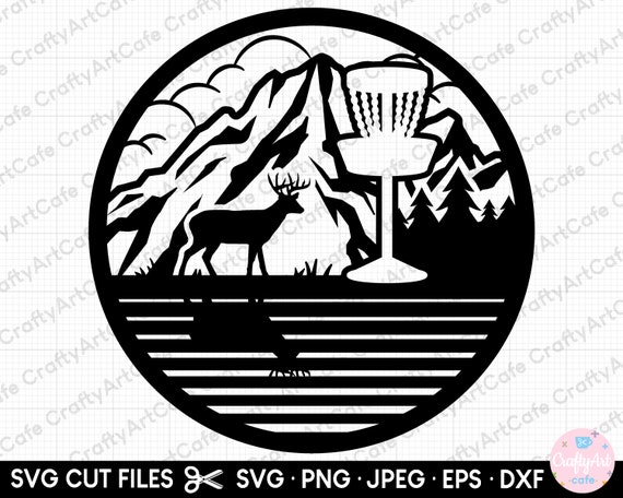 Disc Golf Svg Disc Golf Png Disc Golf Cut File Cricut Disc | Etsy