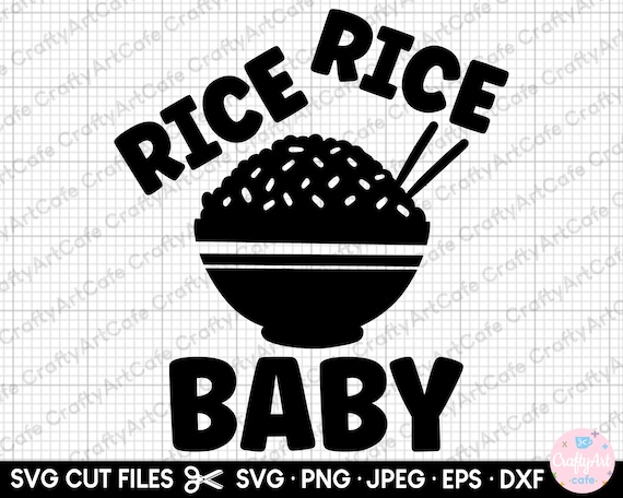 Rice Svg Rice Png Rice Lover Svg for Cricut Shirt | Etsy