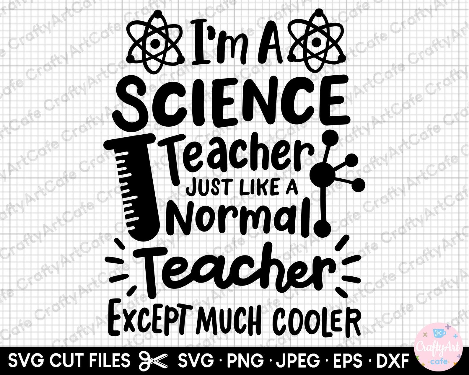 Science Teacher Svg Science Teacher Png Science Student Svg Science ...