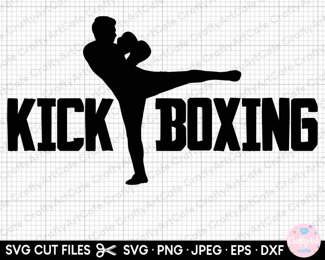 Kickboxing Svg File for Cricut Shirt Free Commercial Use - Etsy