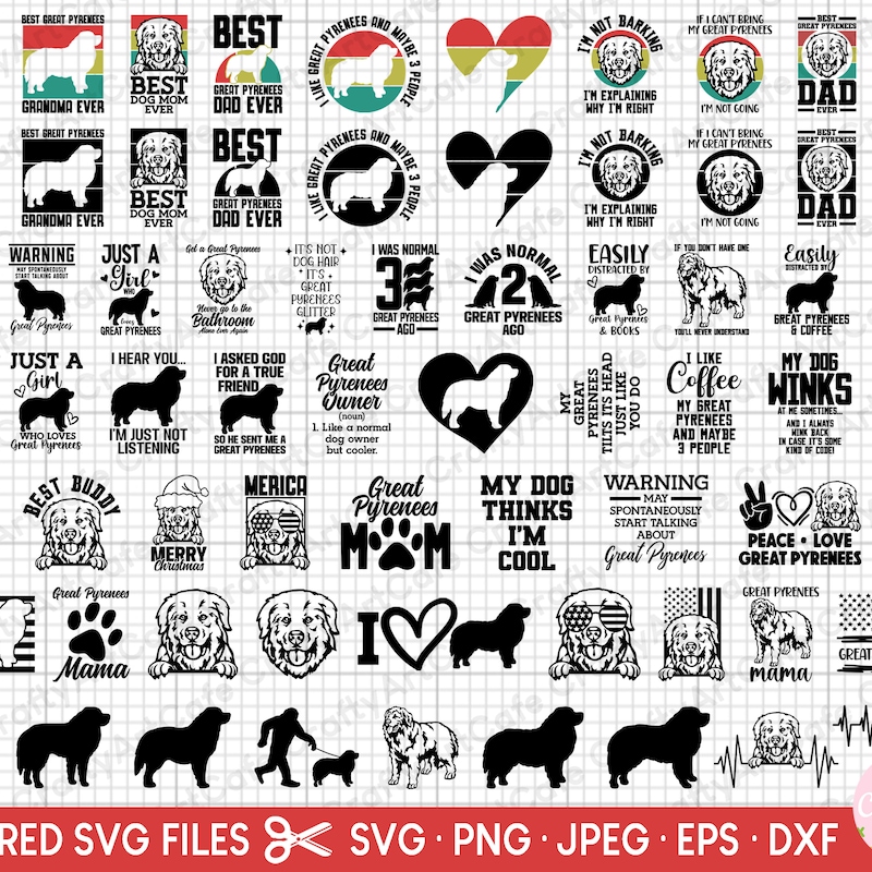 Great Pyrenees Patterns - Etsy