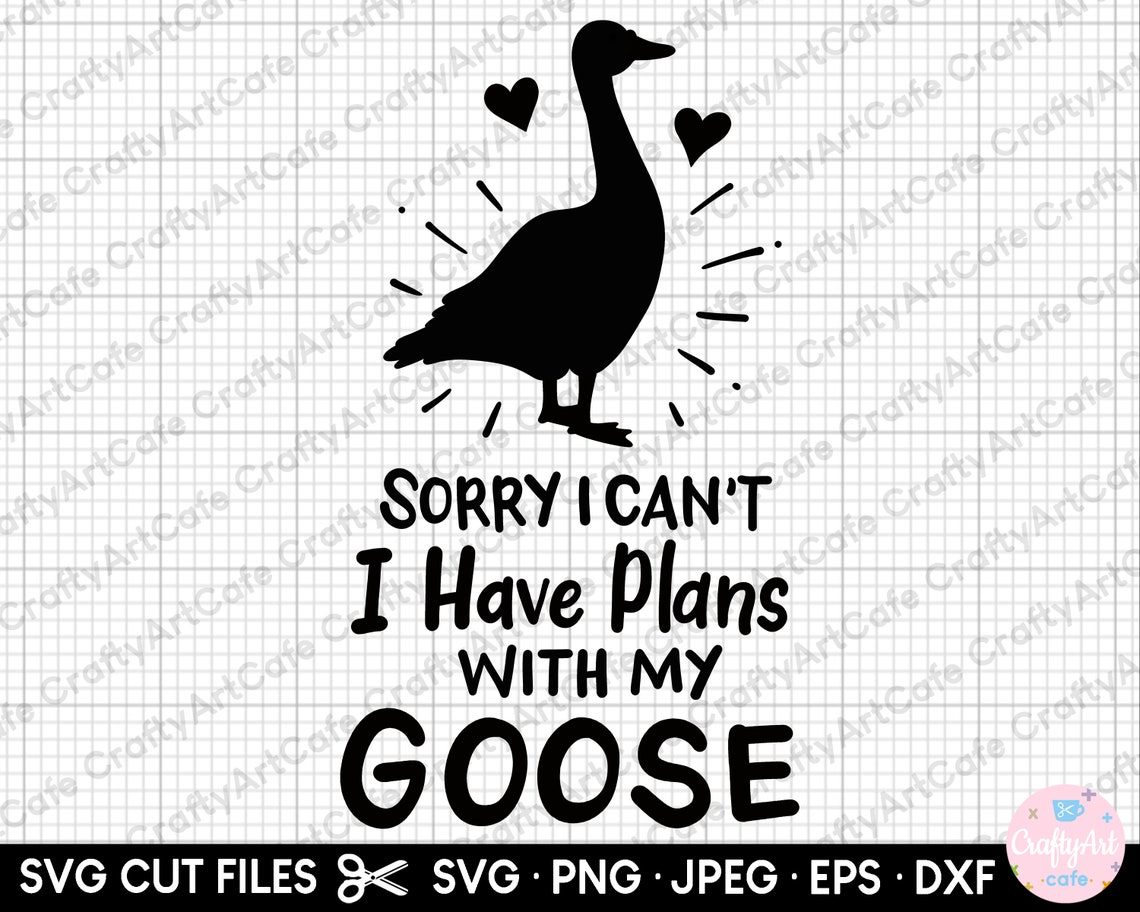 Goose Svg for Cricut Goose Png - Etsy