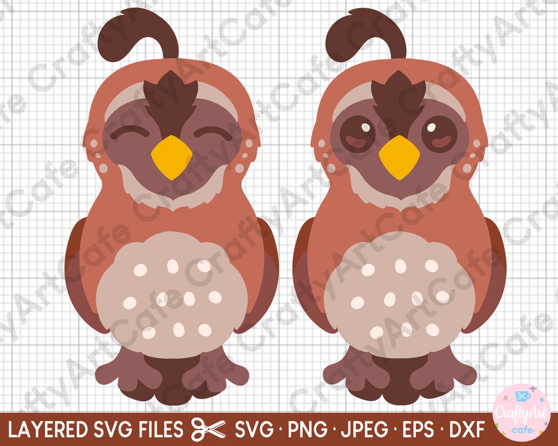 Quail Svg Cricut Quail Vector Quail Png Eps Dxf Jpeg - Etsy
