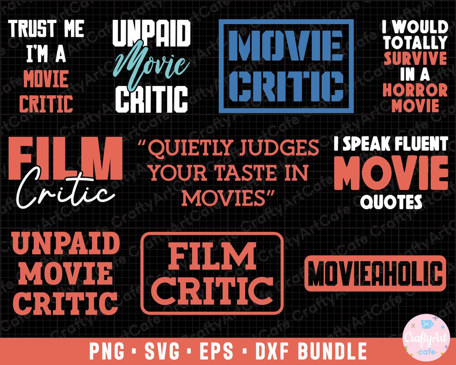 Movie Critic Png Movie Critic Svg Movie Critic Png Bundle Sublimination ...