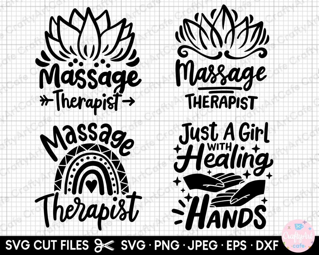Massage Svg Massage Png Massage Therapist Svg Cut File Cricut - Etsy