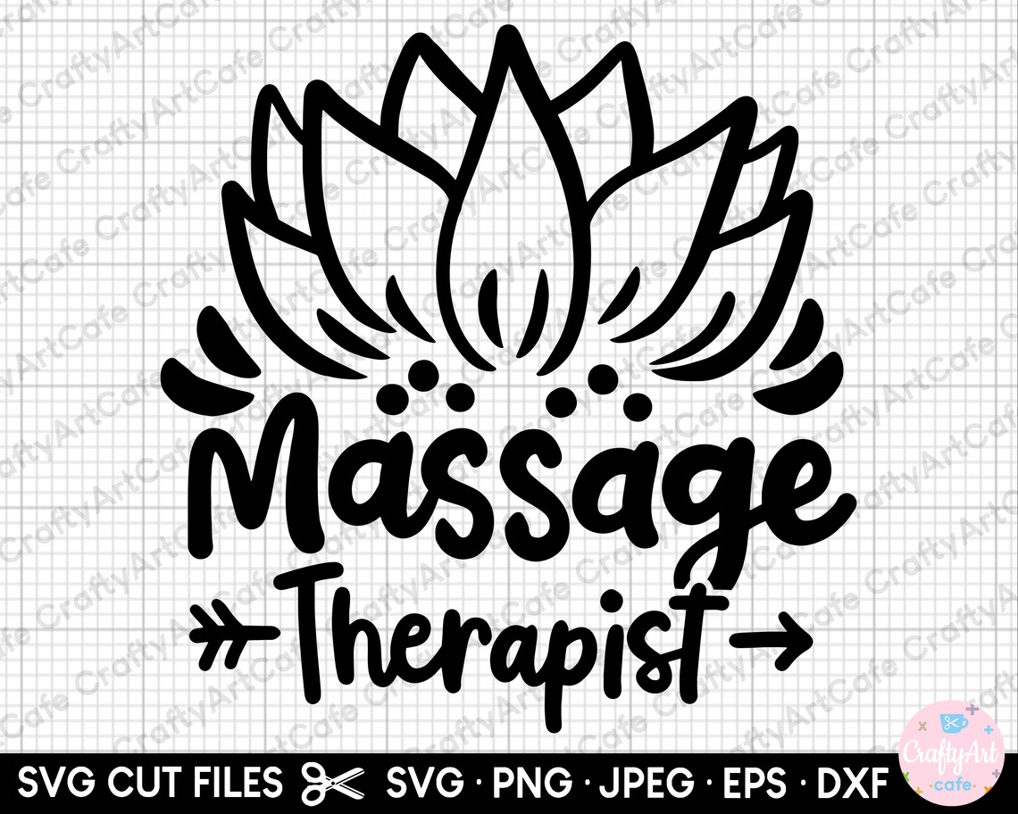 Massage Therapist Svg Png Massage Therapie Svg - Etsy