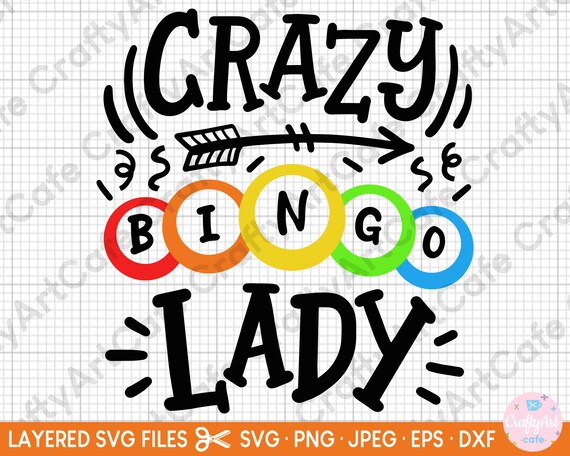 Bingo Svg Png Eps Dxf Jpeg Vector Cricut | Etsy