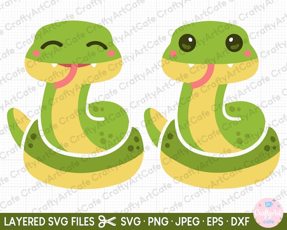 Snake Clipart Snake Svg Cricut Cut File - Etsy