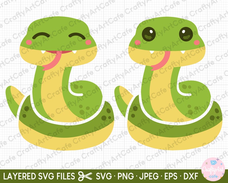 Snake Clipart Snake Svg Cricut Cut File - Etsy