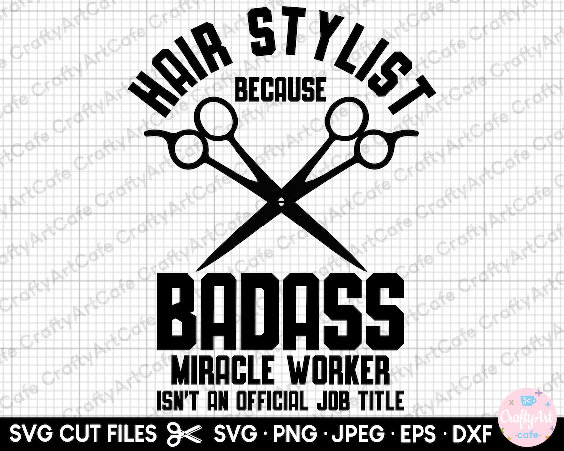 Hairdresser Svg Hair Stylist Svg Hairdresser Png - Etsy
