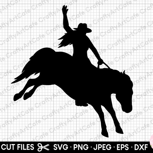 Rodeo Silhouette - Etsy