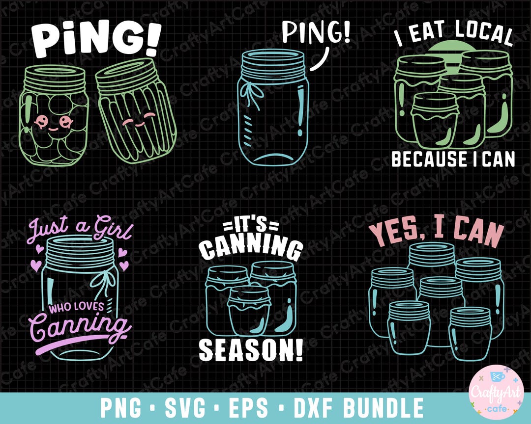 Canning Png Canning Svg Canning Png Bundle Sublimination Commercial Use ...