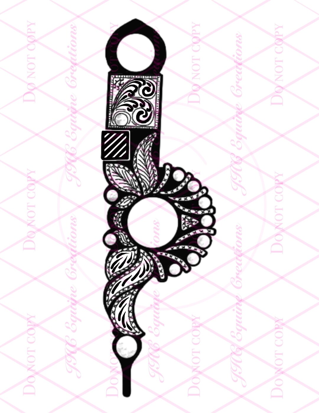 Bridle Bit Sublimation PNG Digital Download Santa Barbara Horse - Etsy