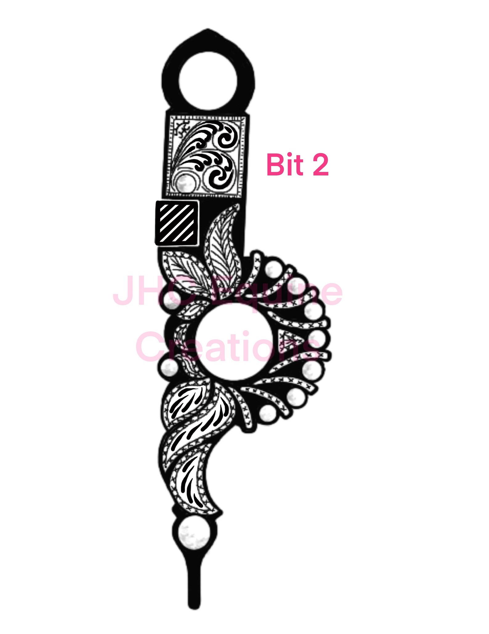 Bridle Bit Sublimation PNG Digital Download Santa Barbara - Etsy