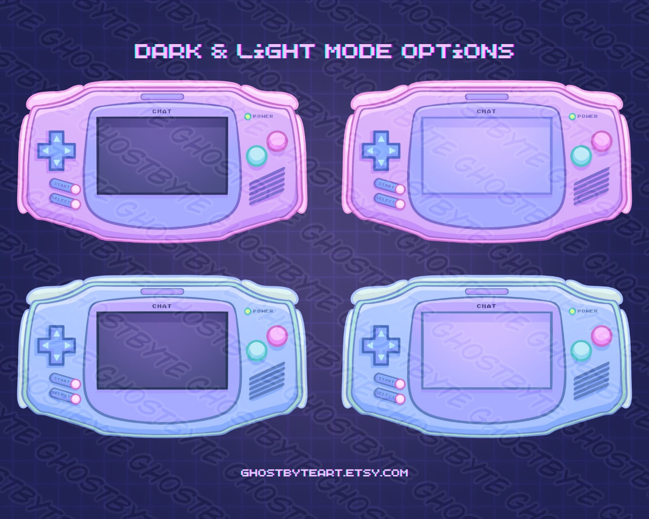 Kawaii Pastel Gamer Chat Boxes | Gamer Girl Streaming Overlays - Etsy