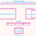 ANIMATED Pink Magical Girl Overlays & Transitions Streaming Pack for ...